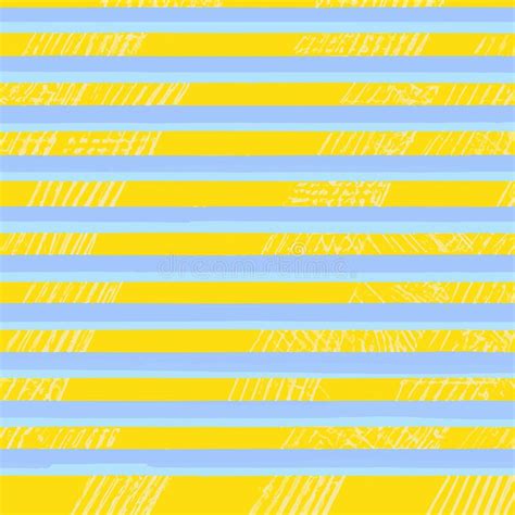 Blue Yellow Pattern With Diagonal Lines And Small Breakouts Vector