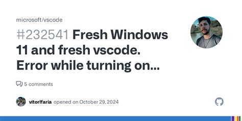 Fresh Windows And Fresh Vscode Error While Turning On Settings Sync No Authentication