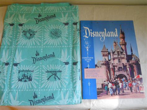 1956 Disneyland Complete Guide To Adventureland Fantasyland Etc