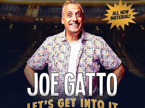 Joe Gatto Coming To Joliets Rialto For His Lets Get Into It Tour