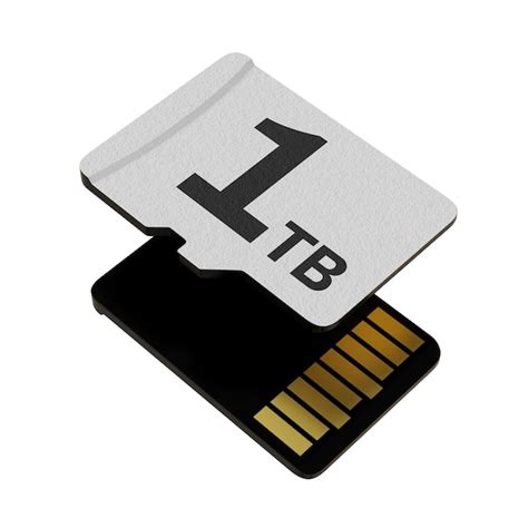 Premium Photo Memory Card With 1 Tb Capacity Microsd Flash Storage Disc