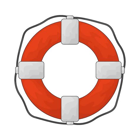 Safety Lifebuoy Illustration 65110011 Vector Art At Vecteezy