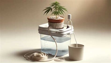 Growing Cannabis With The Wick Hydroponics Method