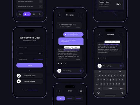 Innovative Ai Chatbot Mobile App Concept By Bato On Dribbble