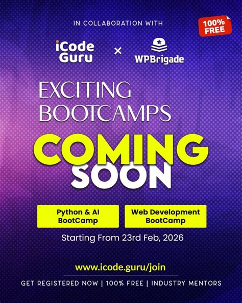 Icodeguru Python Ai Bootcamp Starts Feb 23 Icodeguru Posted On The