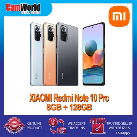 Xiaomi Redmi Note 10 Pro 8 GB RAM 128GB ROM Shopee Malaysia