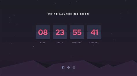 Frontend Mentor Launch Countdown Timer Using Nextjs Coding Challenge Solution