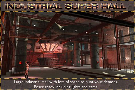 Industrial Super Hall 3d Models 3 D C