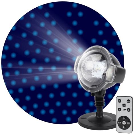 Проектор светодиодный LED Эра уличный Падающий снег (Б0041644) — купить ...