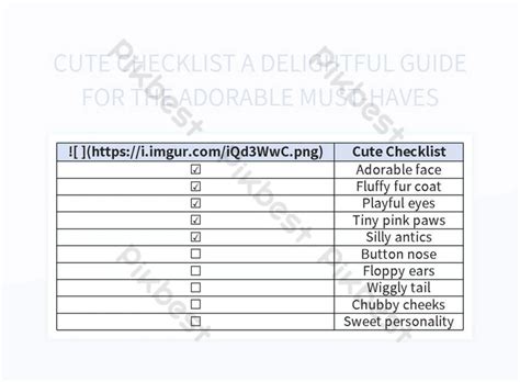 Template Lucu Excel Contoh Format Xls Download Gratis Pikbest