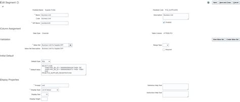 How To Default Value On Dff Based On Sql Query — Cloud Customer Connect
