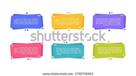 Super Set Different Shape Geometric Texting Stock Vector Royalty Free