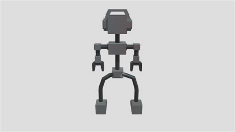 Fandroid The Musical Robot Rigged Armature Download Free 3d Model By Fandroid Fan25