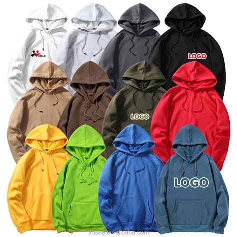 Wholesale High Quality Custom Logo Hoodie 100 Polyester Fleece