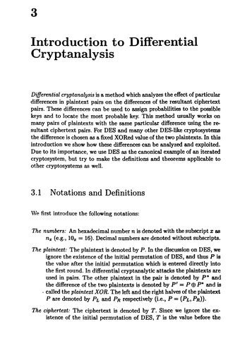 Differential Cryptanalysis Of The Data Encryption Standard 1993
