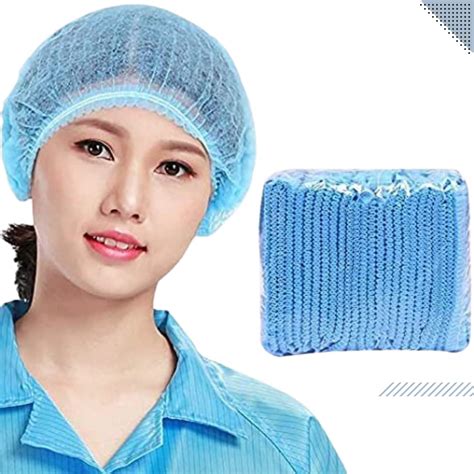 Disposable Non Woven Hygiene Surgical Head Cap Cooking Caps Bouffant Caps For Cosmetics