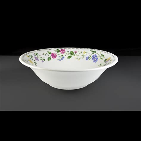 Farberware English Garden Vegetable Bowl Floral Serving Dish