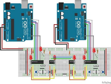 Solved CAN Network With MCP2515 MCP2551 Wiring Problem Networking Protocols And Devices