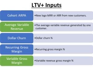How To Calculate LTV With Variable Revenue The SaaS CFO