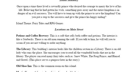 Once Upon A Time Script What A Fairy Tale Themed Island Could Have Been R Poptropica