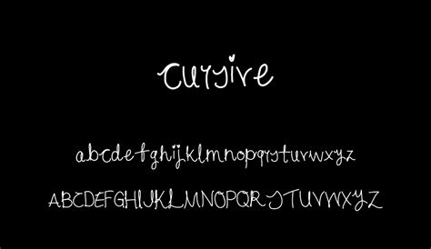 Cursive Free Font