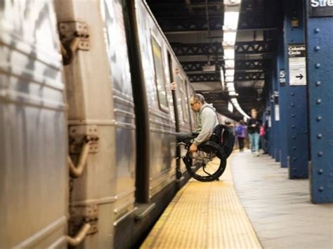 Riders With Disabilities Sue Mta To Close The Gap Between Subway Train