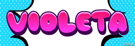Violeta Efecto De Texto Y Diseño De Logotipos Nombre