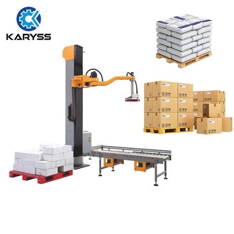 Factory Price Full Automated Material Handling Robot Pallet Stacker