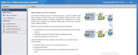 Vsphere 6 5 What All Management Interfaces Do I Have Adil Arif