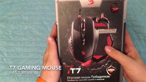 Fast Review A4sex T7 Gaming Mouse YouTube