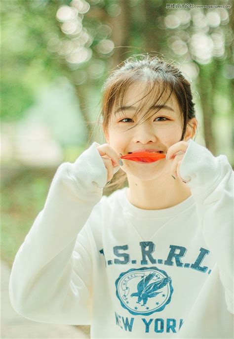 Photoshop外景人像唯美逆光艺术效果 PS教程网