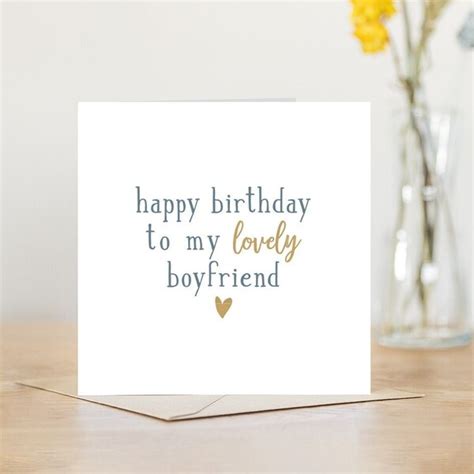Birthday Card For Him Romantic Etsy