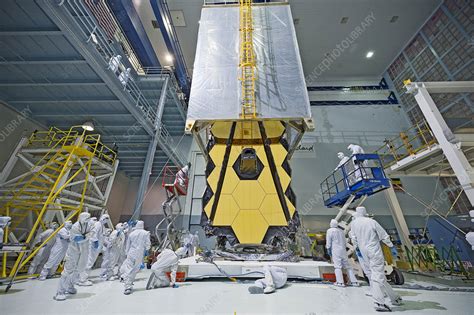 James Webb Space Telescope Assembly Stock Image C046 2253 Science Photo Library