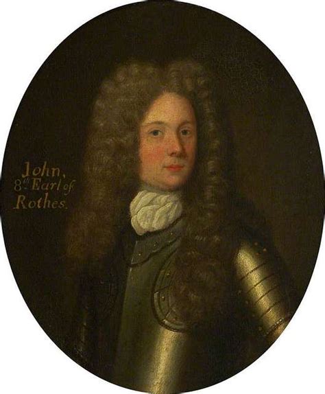 John Leslie 16791722 8th Earl Of Rothes Vice Admiral Of Scotland