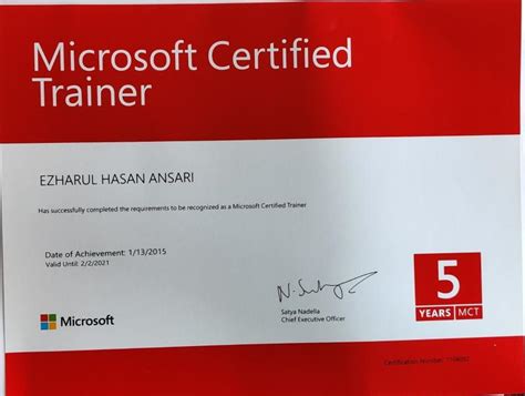 Ezharul Hasan Ansari On Linkedin Mct Microsoft Mctcentral