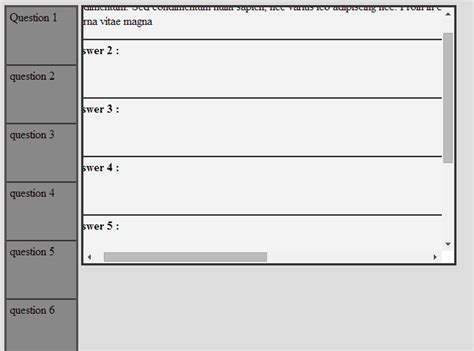 Javascript Large Data Table With First Column Fixed Stack Overflow
