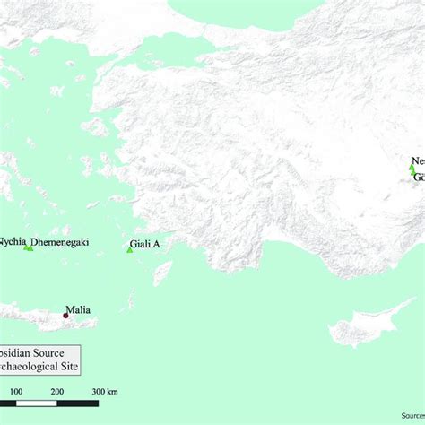 Map Showing Main Sites Mentioned In The Text Compiled In Qgis 3 16 3 Download Scientific