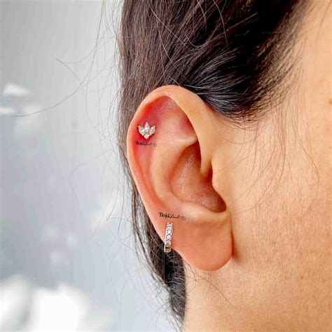 Helixupper Lobe Piercing Earrings Online Boldiful