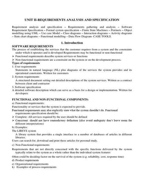 Unit Ii Oose Final Pdf Use Case Unified Modeling Language