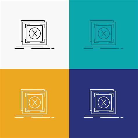 Error Application Message Problem Server Icon Over Various