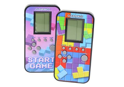 Electronic Logic Game Tetris Telephone 2 Colors Toys Games Gry Elektroniczne New Delivery