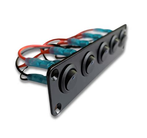 Control Panel With Illuminated Switches Interlook