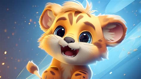 Leopard Is A Small Young Beautiful Red Spotted Kitten Smart With Big