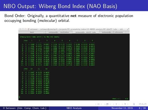 Nbo Analysis