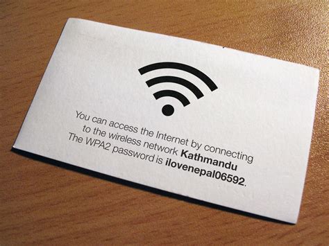Wifi Courtesy Cards – Ryan Greenberg