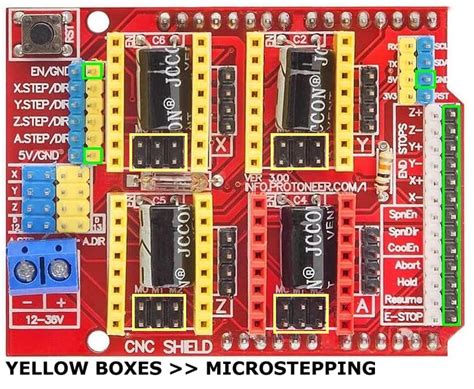 CNC Shield Not Being Recognised Motors Mechanics Power And CNC Arduino Forum
