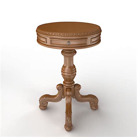 코르토 나 원형 받침대 테이블 3d 모델 5 Fbx Obj Max Free3d