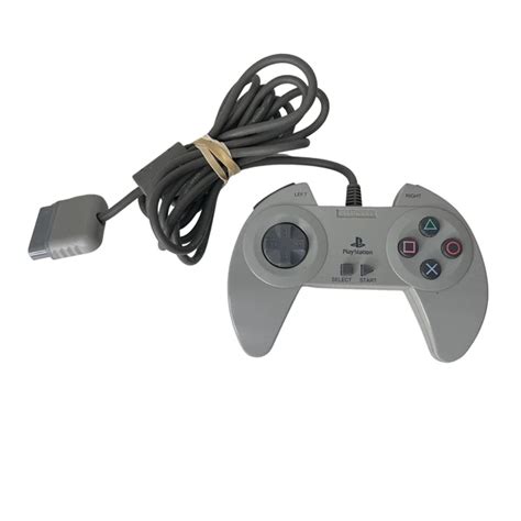 Sony Playstation Ps1 Controller 8100 Ascii Control Pad Grey Classic £12 50 Picclick Uk