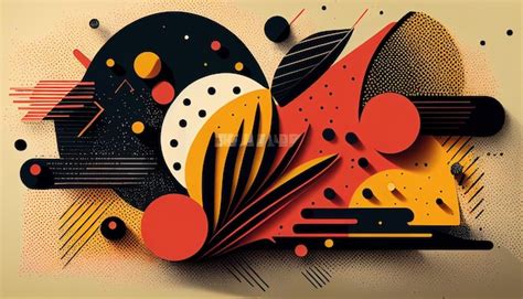 Premium Ai Image Graphic Background With Textured Elements Generative Ai