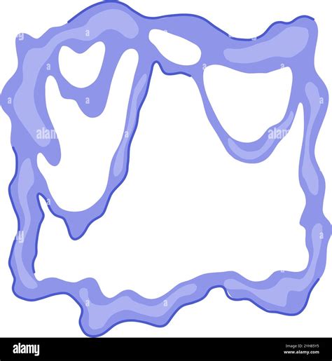 Diy Slime Frame Cartoon Vector Illustration Stock Vector Image And Art